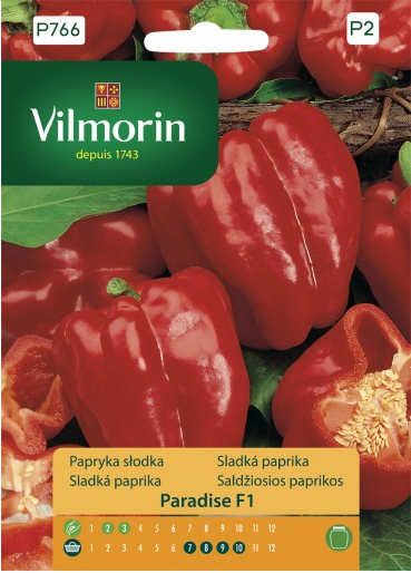 Papryka słodka Paradise F1 pod osłony 0,5g| Sadowniczy.pl