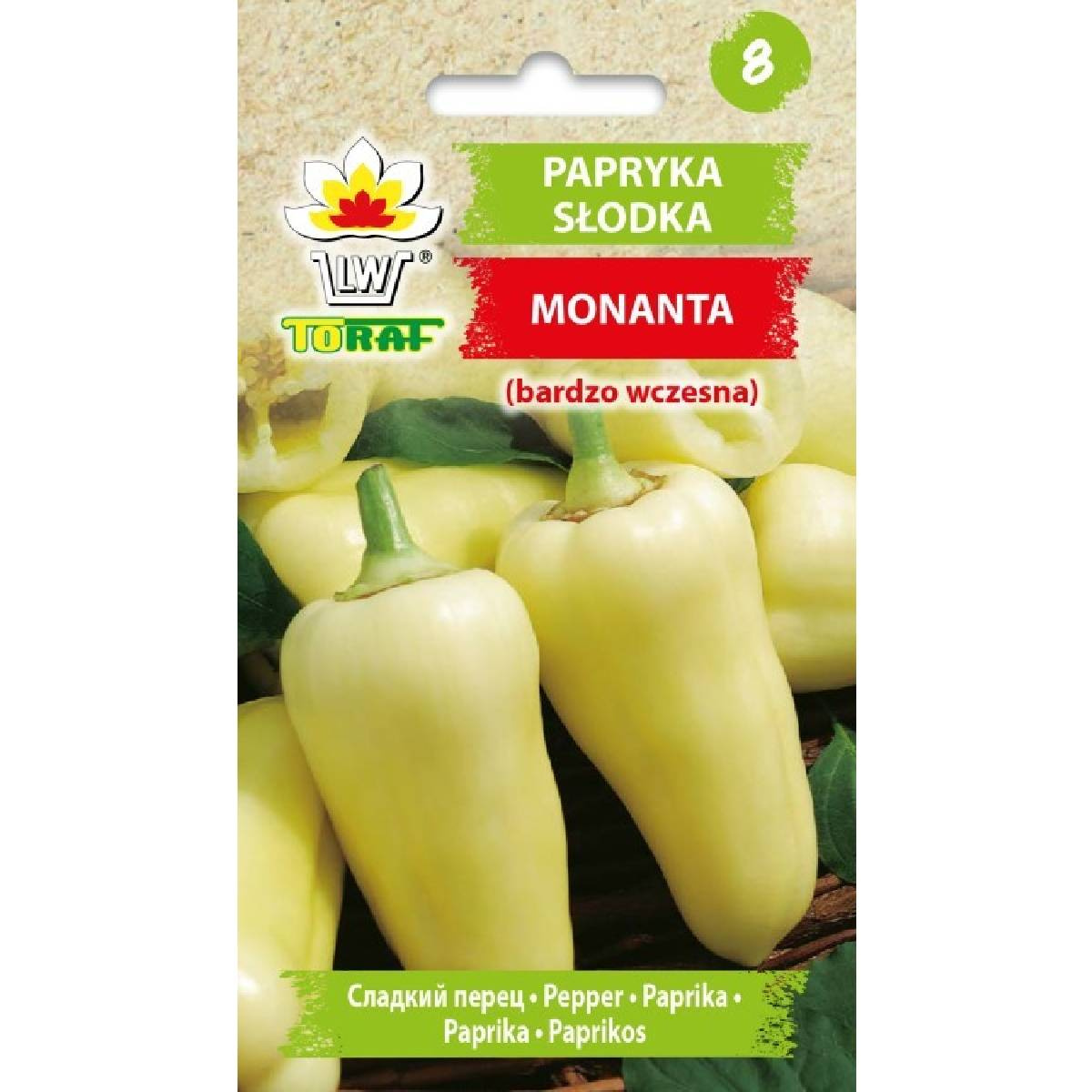 Papryka słodka Monanta 0,3g| Sadowniczy.pl