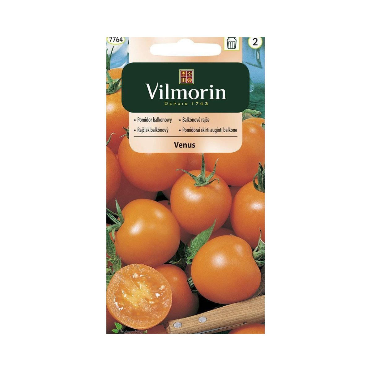 Pomidor gruntowy karłowy Venus koktajlowy balkonowy 0,3g| Sadowniczy.pl